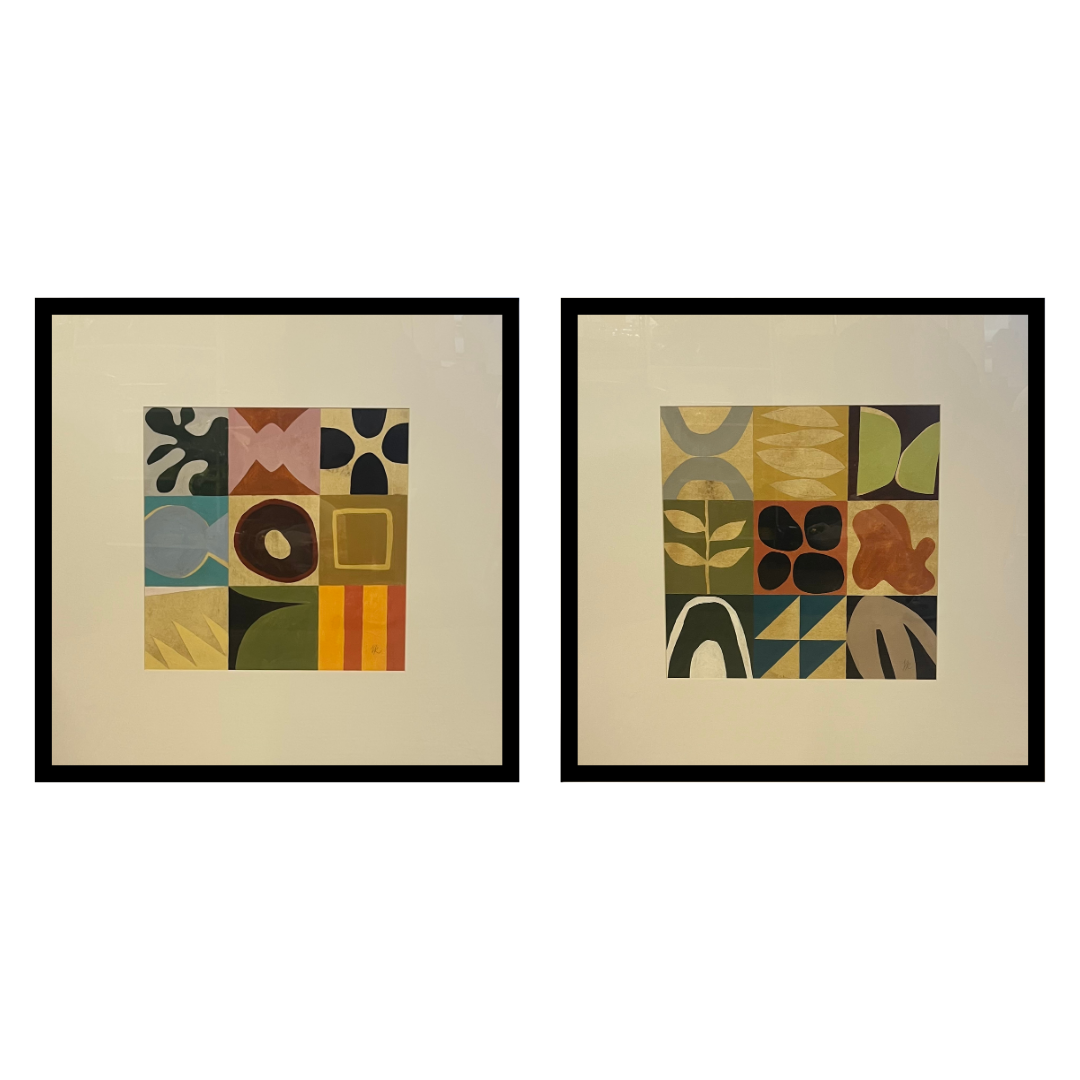 Natural Grid Paintings – Wilhouse Collection